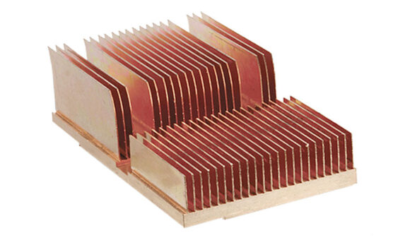 Skived Heatsink | Copper & Aluminum with High Aspect Ratio Plate Fins